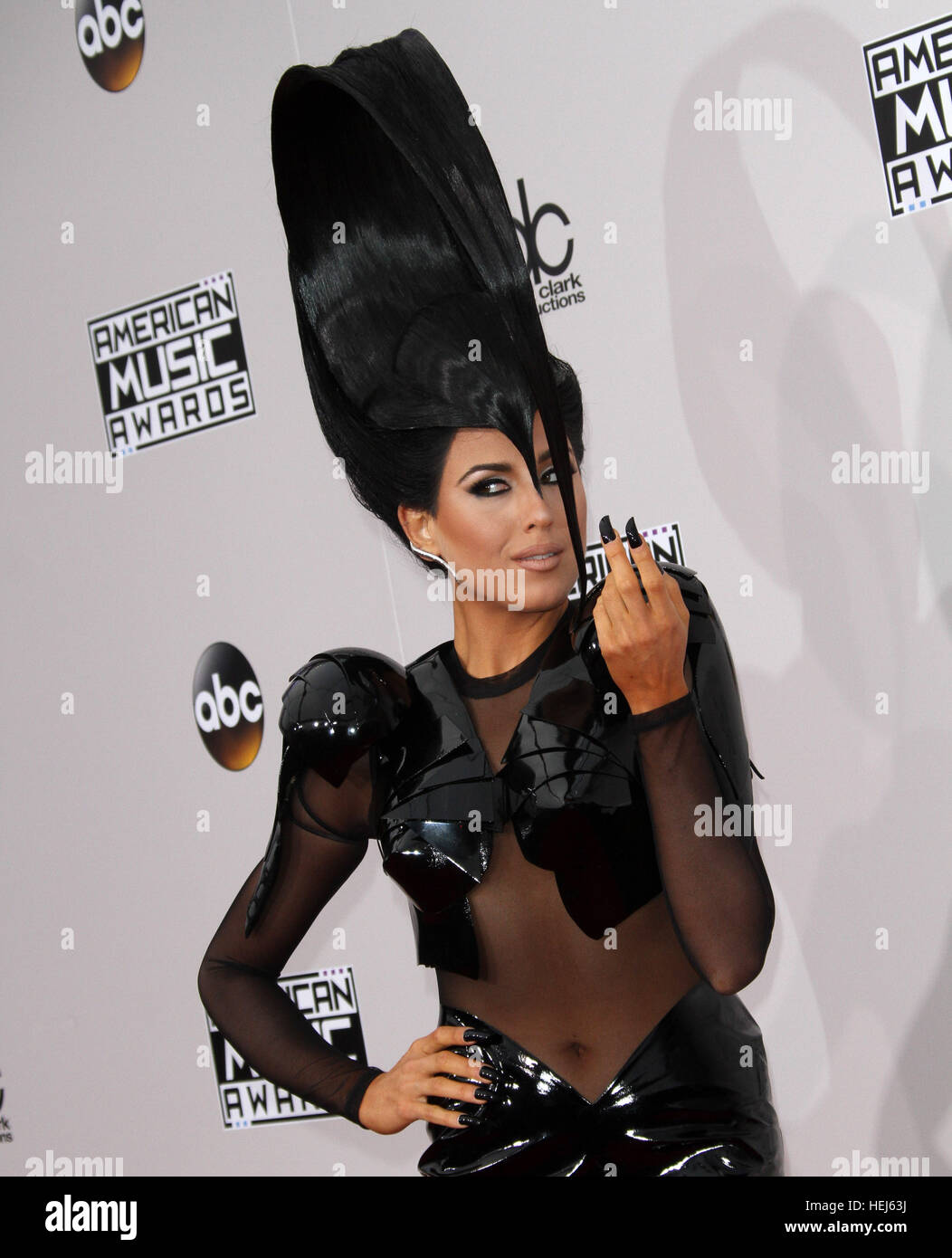 2016 American Music Awards Arrivals held at the Microsoft Theatre ...