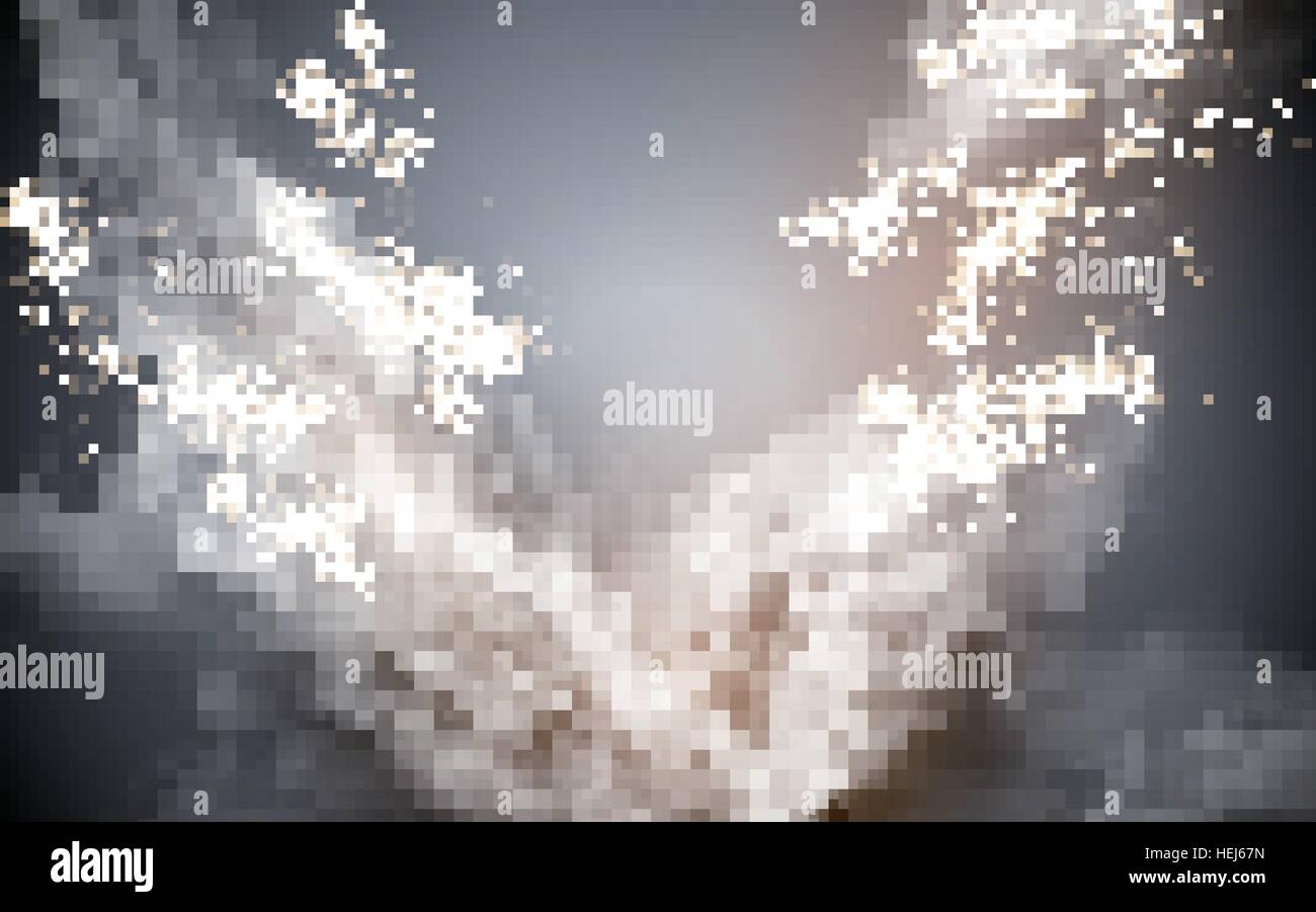 cloudy sky element, gray background with celestial feelings, 3d ...
