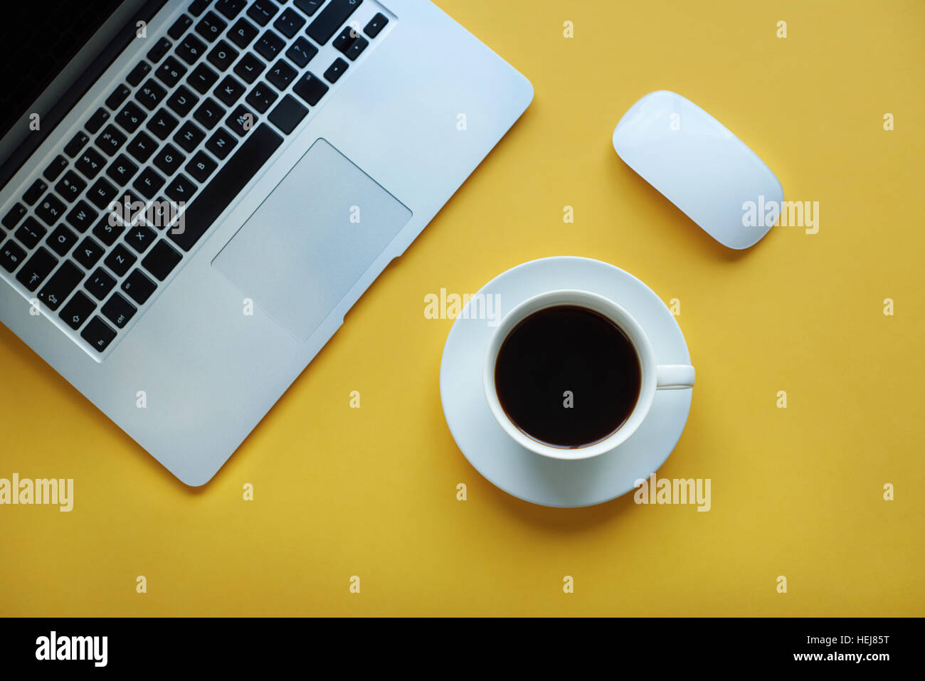 Have a little coffee while working Stock Photo - Alamy