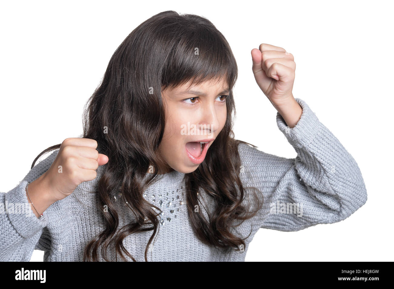 girl feeling angry Stock Photo - Alamy