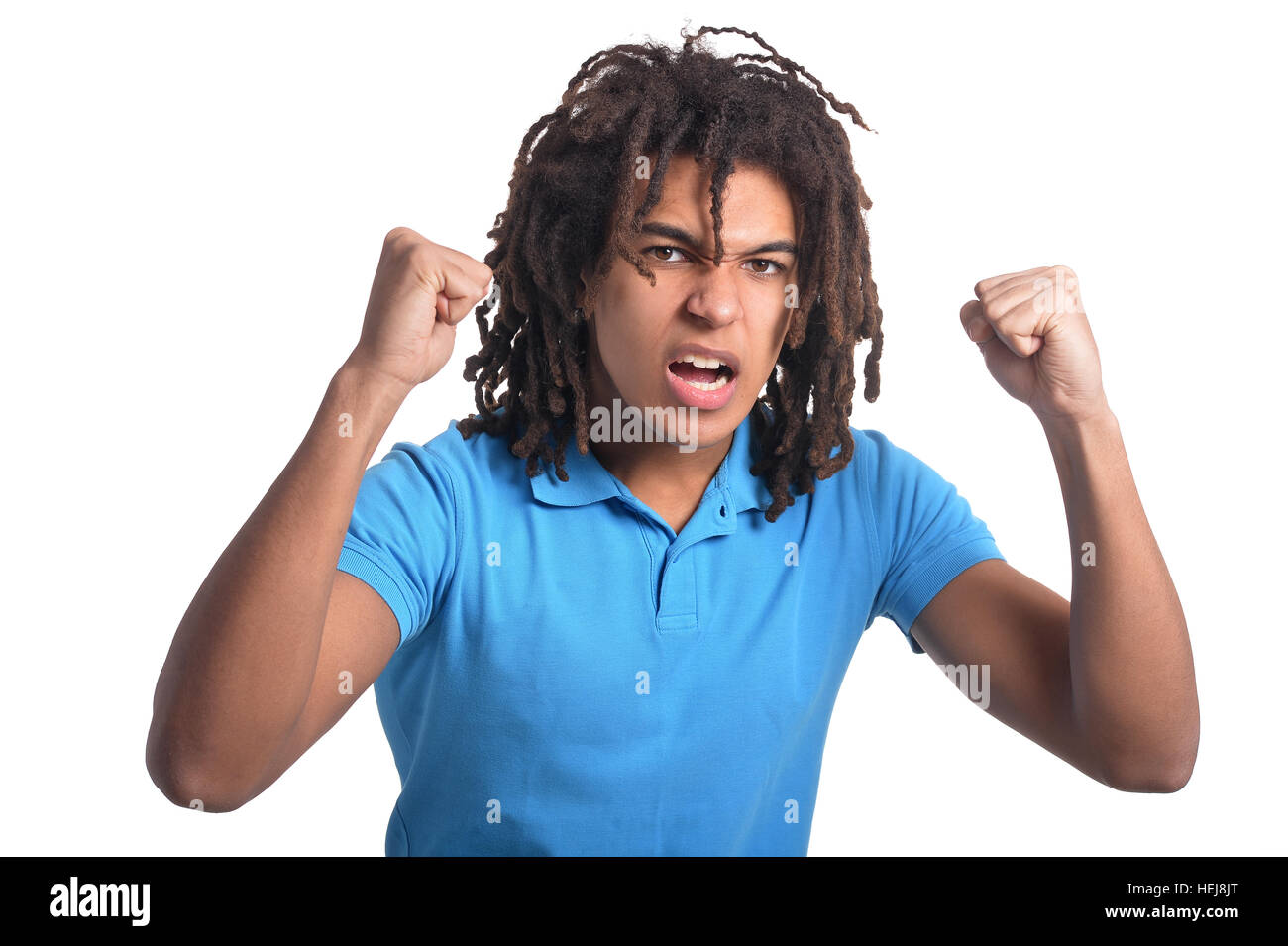 Angry teenage boy hi-res stock photography and images - Alamy