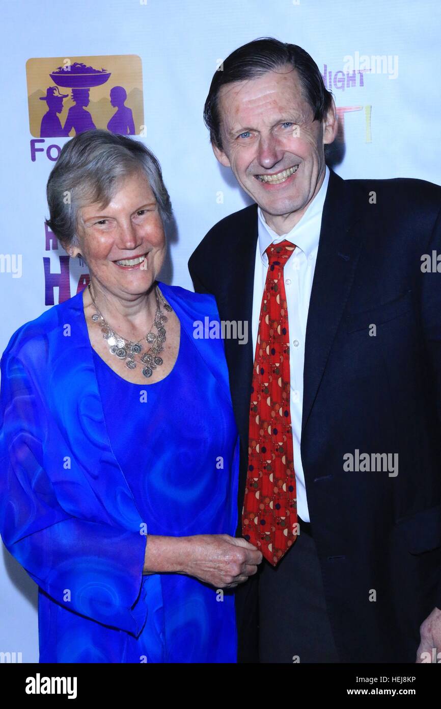 Ruth Julian attending the 'Hot Night in Haiti' fundraising gala to ...