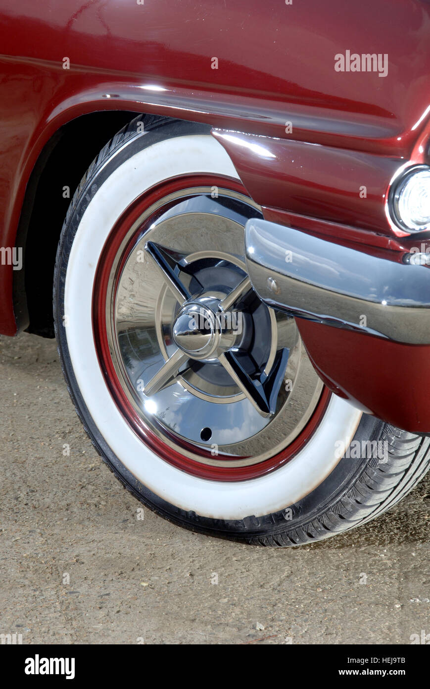 Ford Consul Capri British custom car hotrod Stock Photo - Alamy