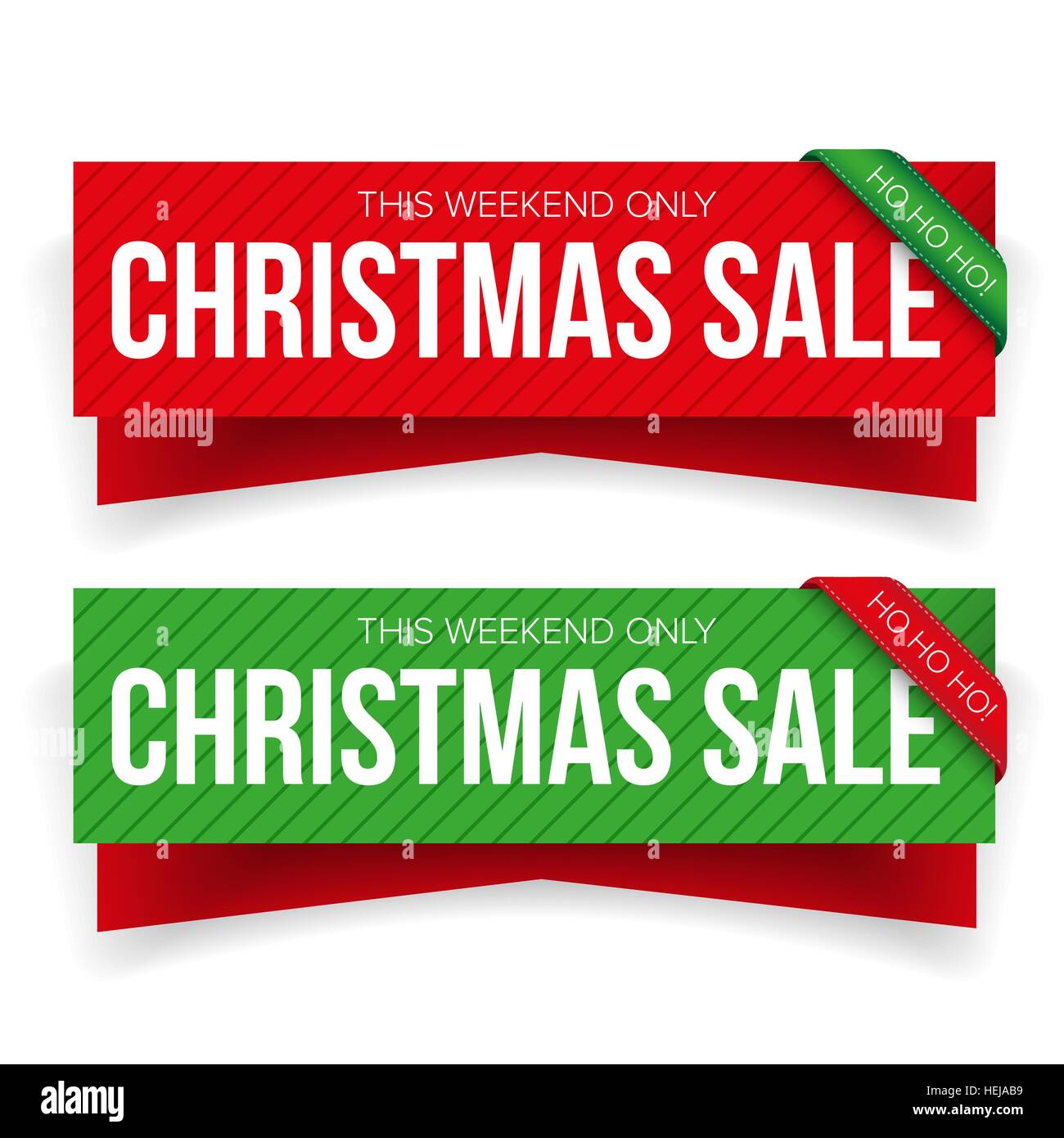 Christmas sale banner special offer Cut Out Stock Images & Pictures - Alamy