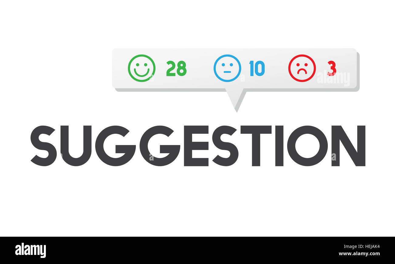 Evaluation satisfaction concept feedback Cut Out Stock Images ...