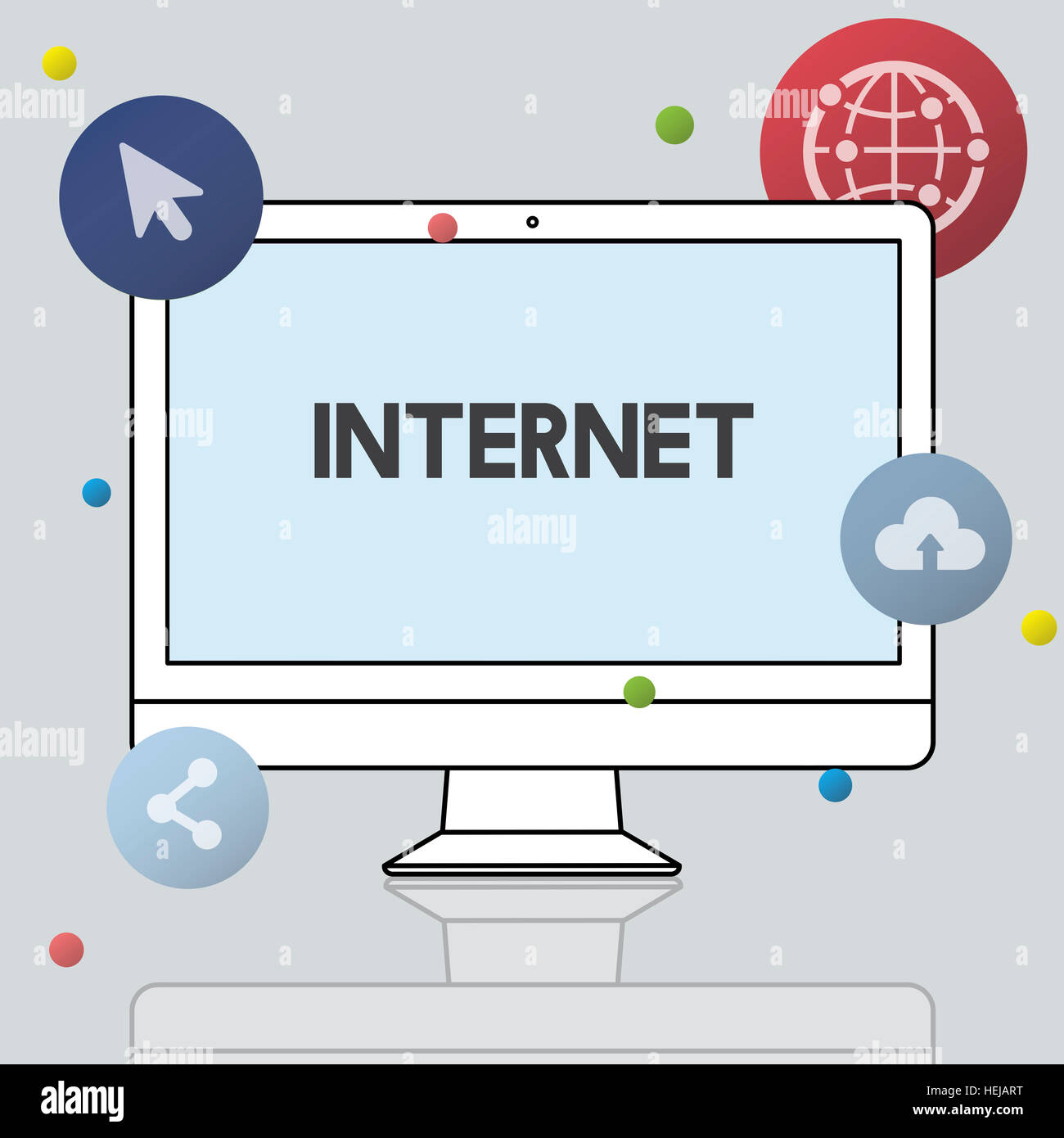 Internet Network Communication Connection Concept Stock Photo - Alamy
