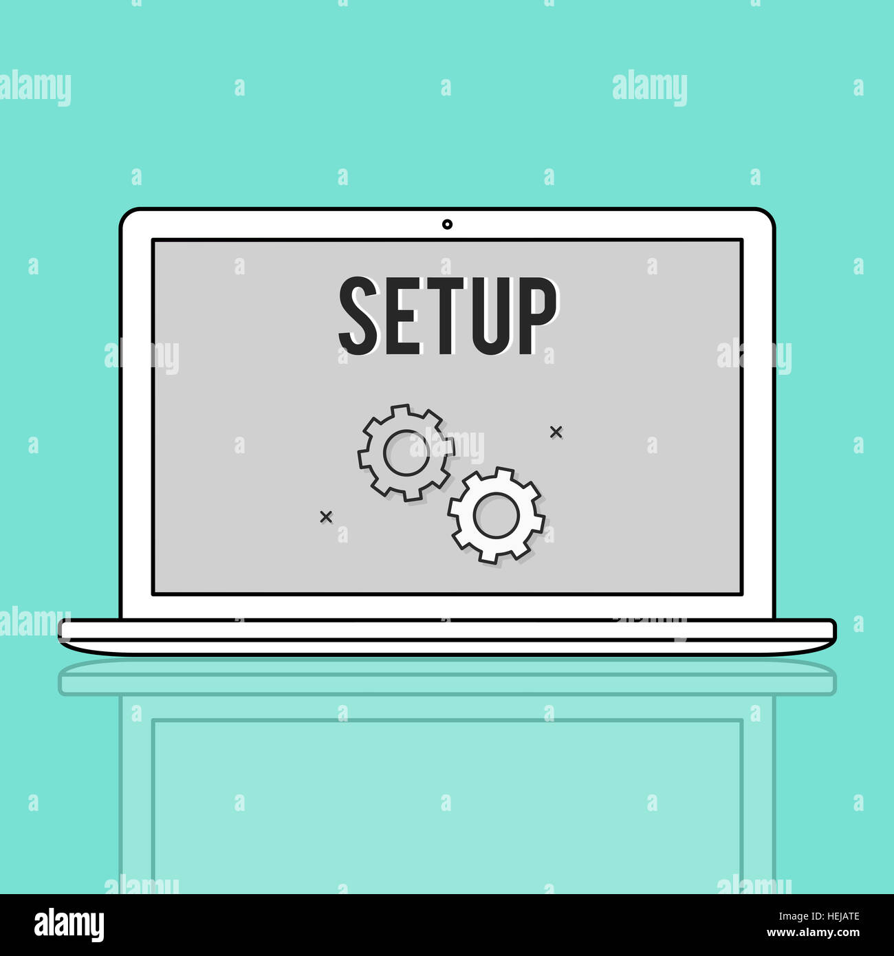 Configuration Setup System Concept Stock Photo - Alamy