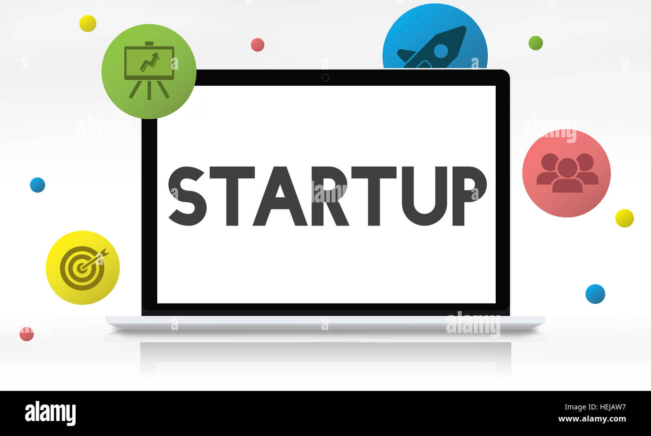 Startup Business Development Enterprise Vision Concept Stock Photo - Alamy