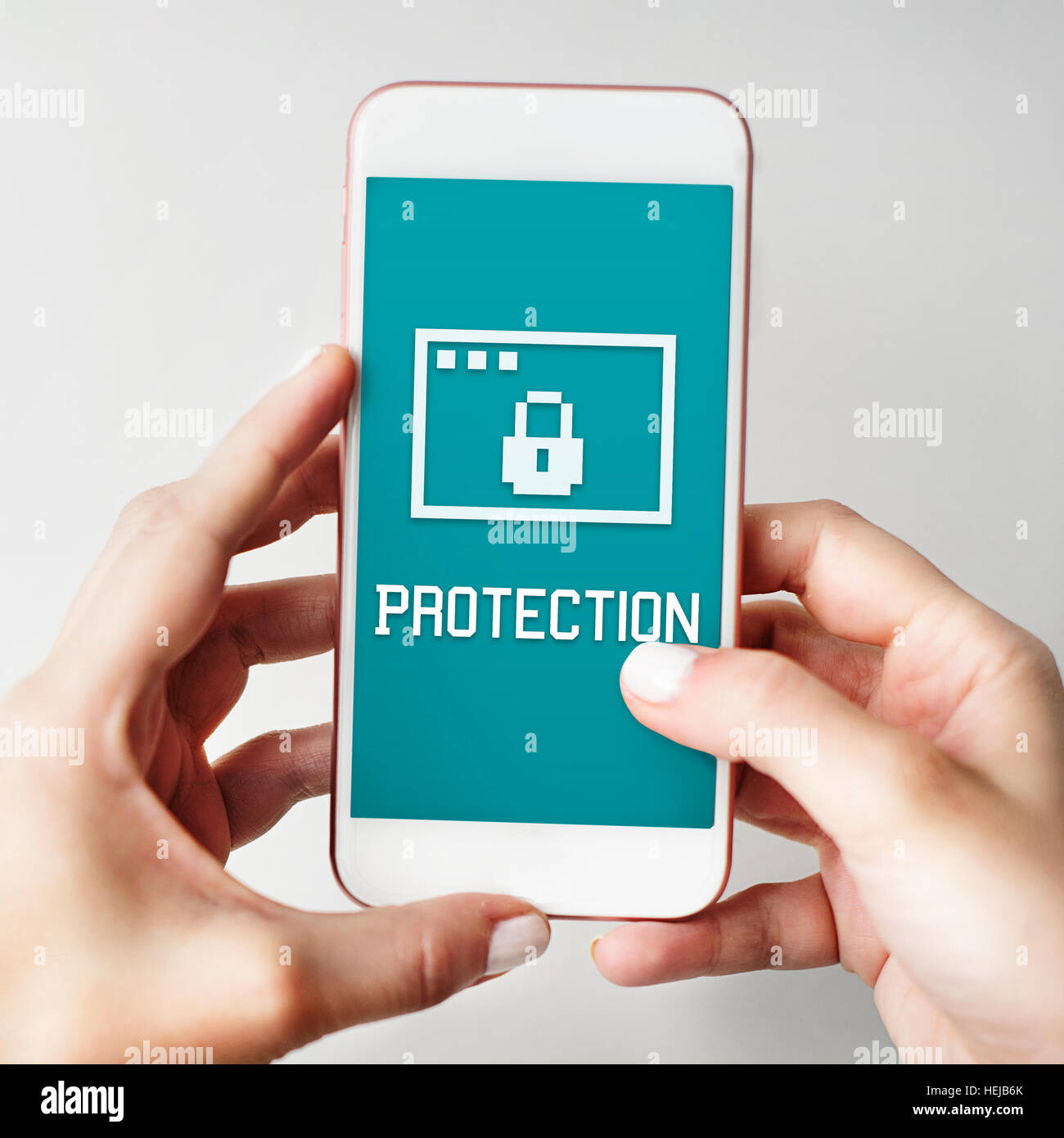 Permission Privacy Protection Security Concept Stock Photo - Alamy