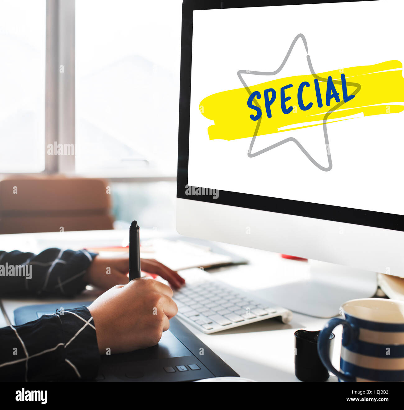 Special Unique Different Star Concept Stock Photo - Alamy