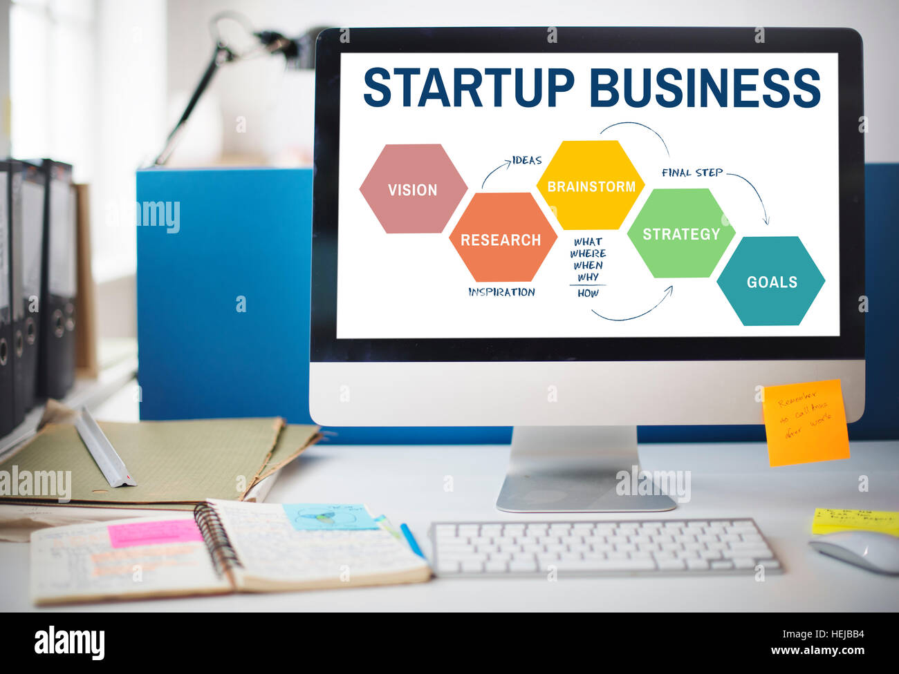 Startup Business Strategy Reserch Concept Stock Photo - Alamy
