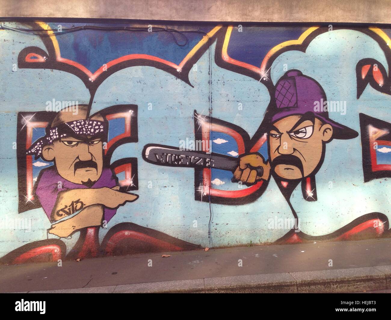 Paris, France, Street art, Detail , Contemporary Graphic design, urban ...