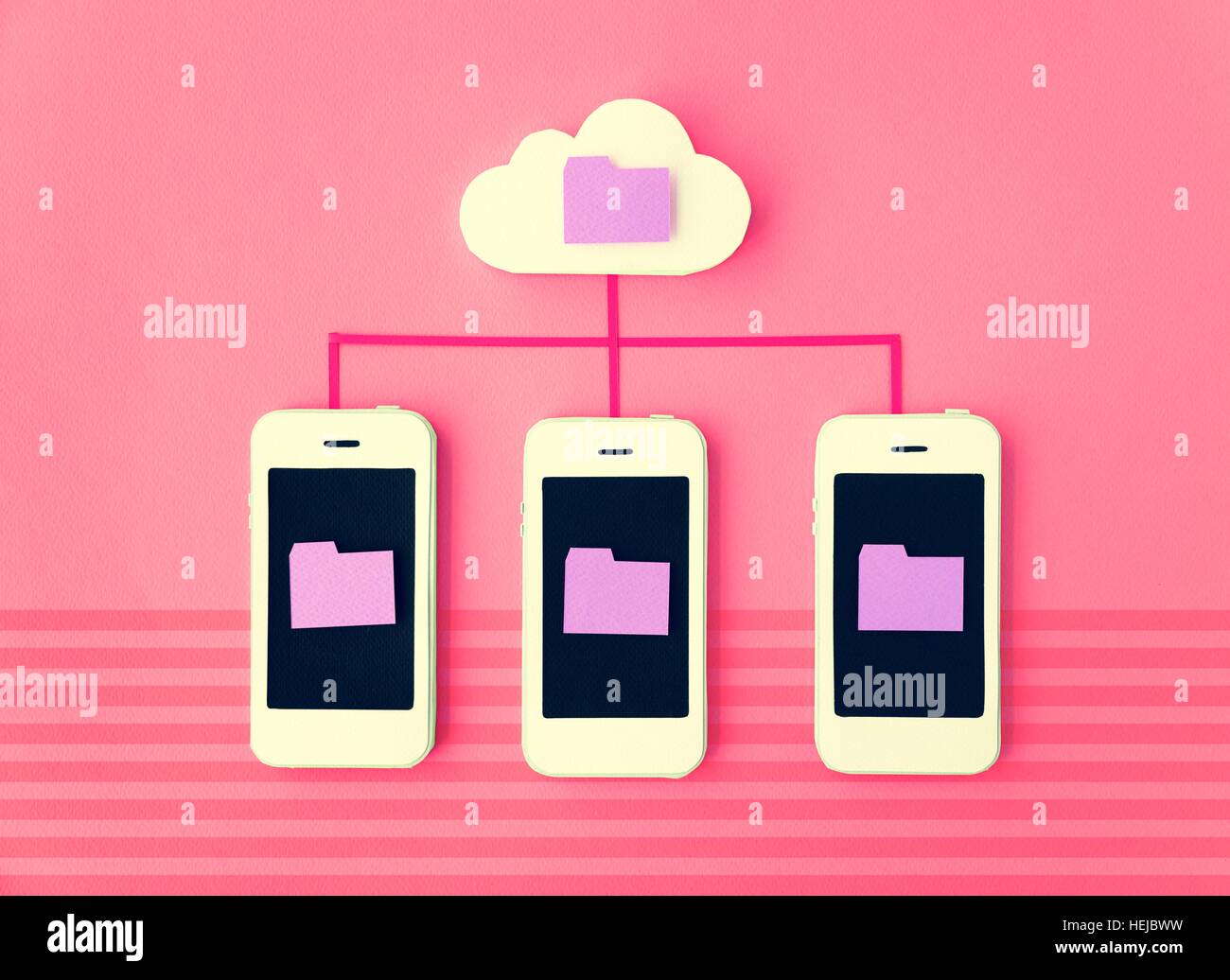 Telecommunication Digital Device Networking Concept Stock Photo - Alamy