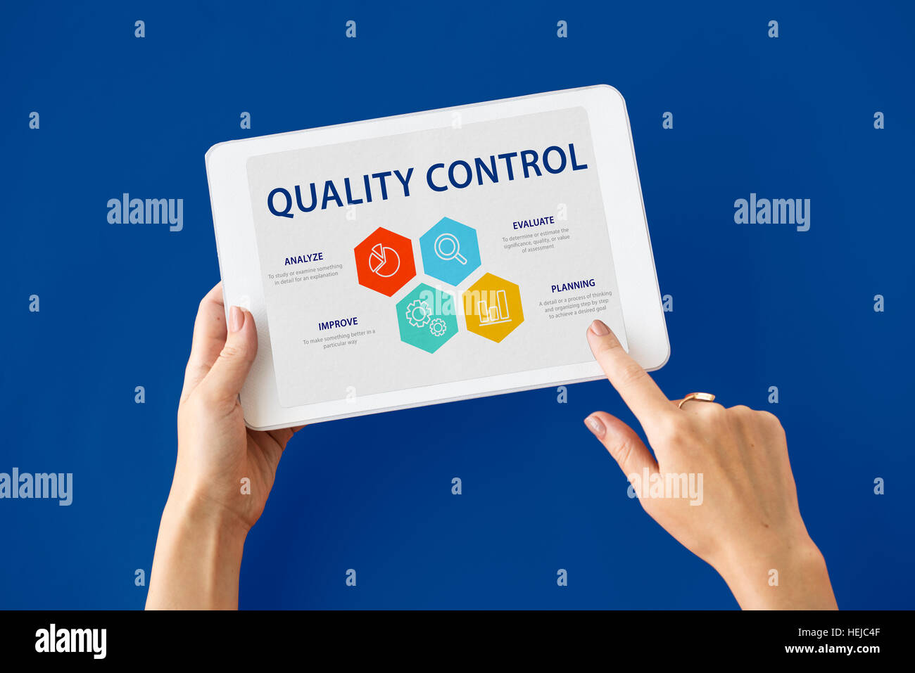 Quality Control Check Product Concept Stock Photo - Alamy