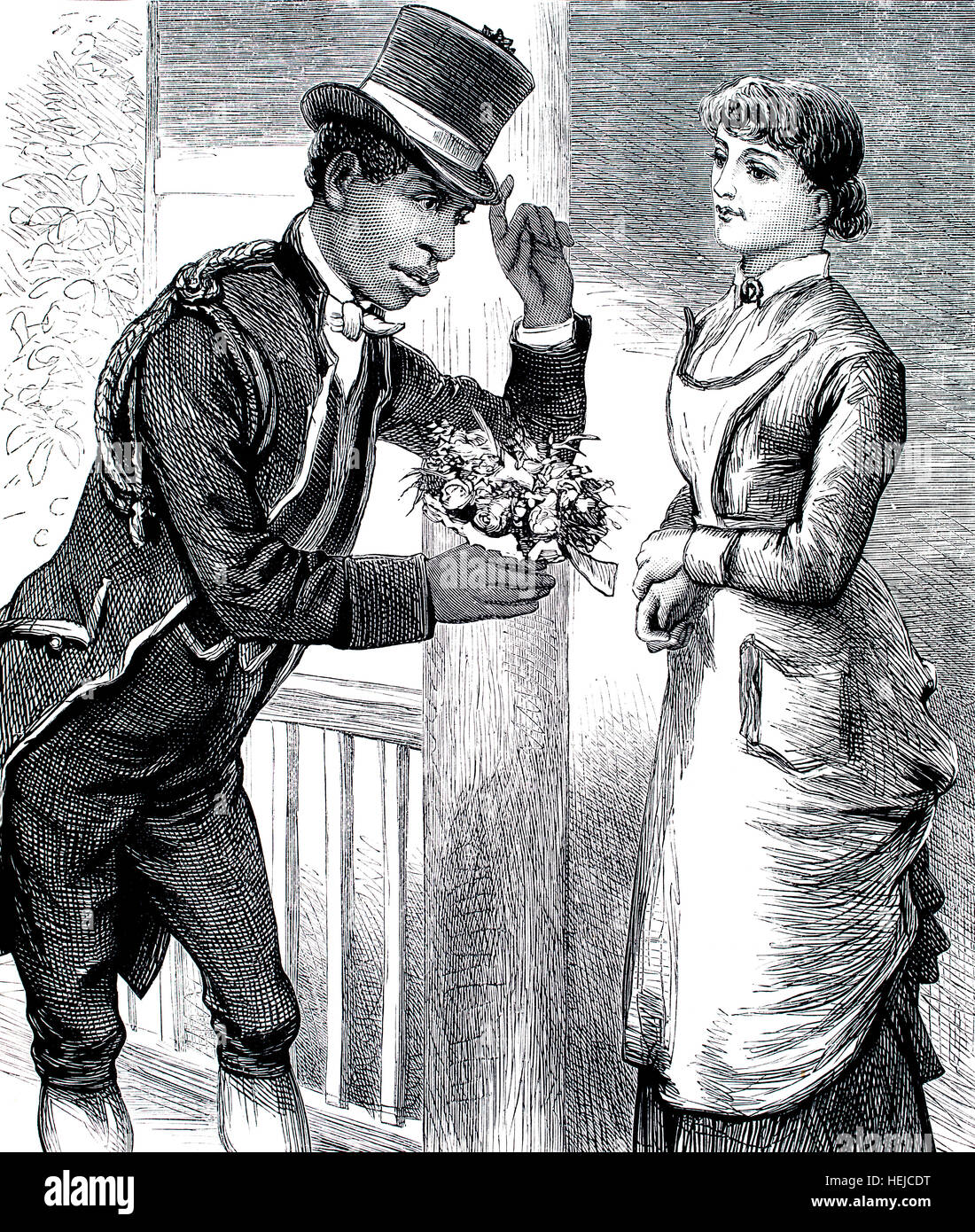 Victorian domestic servant hi-res stock photography and images - Alamy