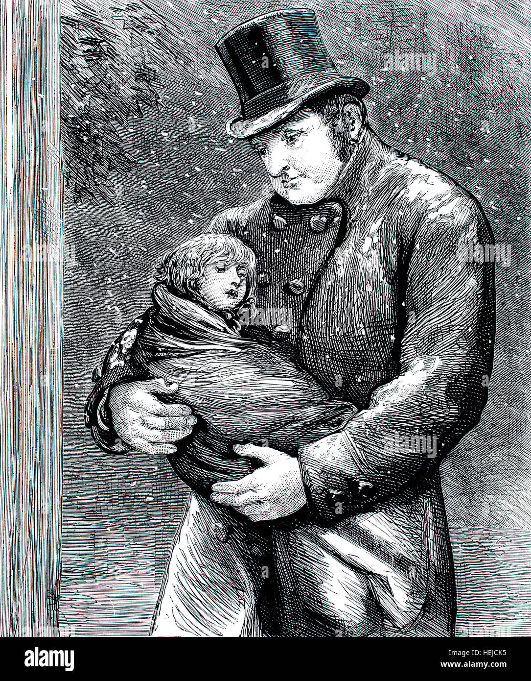 Illustration Of Victorian Man