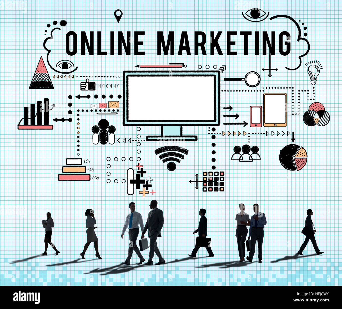 Branding Business Marketing Strategy Concept Stock Photo - Alamy