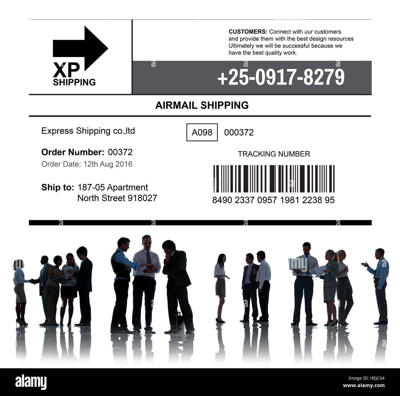 Order delivery tracking on Cut Out Stock Images & Pictures - Alamy