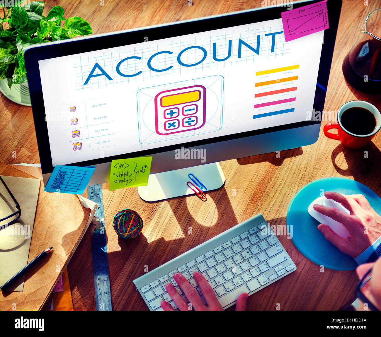 Saving Trade Account Commerce Concept Stock Photo - Alamy