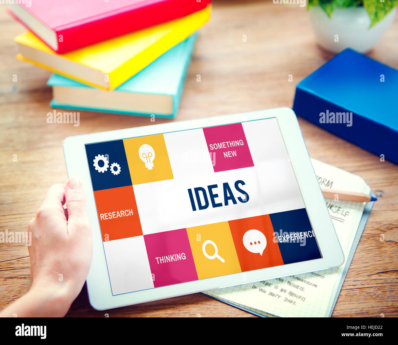 Fresh Ideas Creative Thinking Concept Stock Photo - Alamy