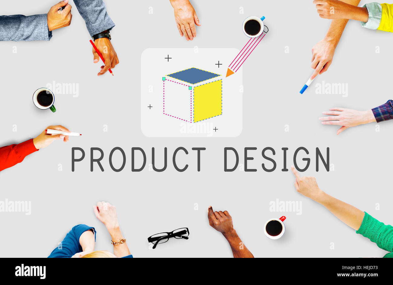 Product Design Creative Thinking Concept Stock Photo - Alamy