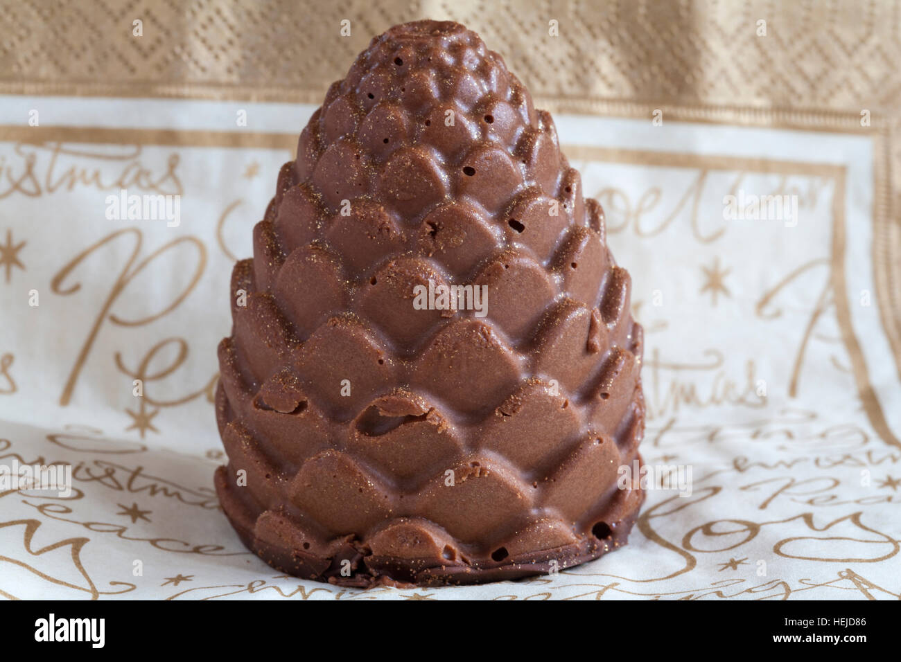 Marks & Spencer The Collection - hand dipped chocolate pine cone on ...