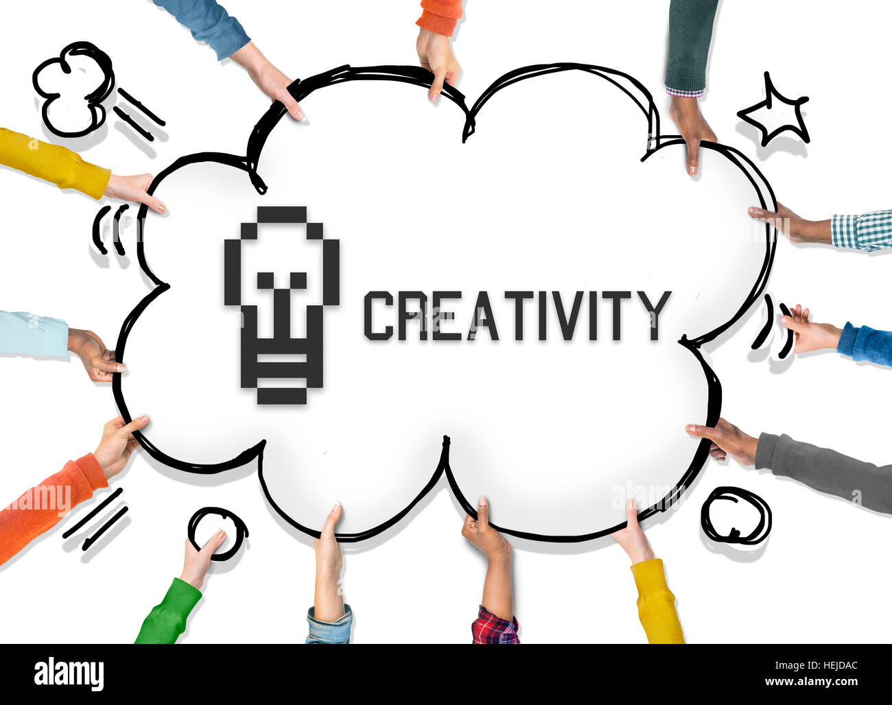 Explosion of creativity hi-res stock photography and images - Alamy