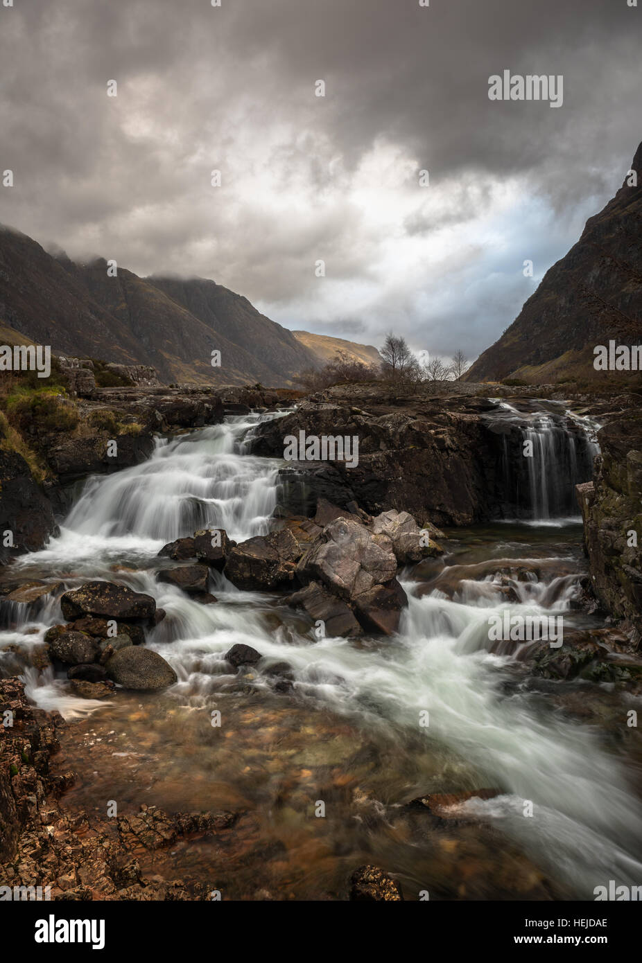 The River Coe Glencoe Scotland Stock Photo - Alamy