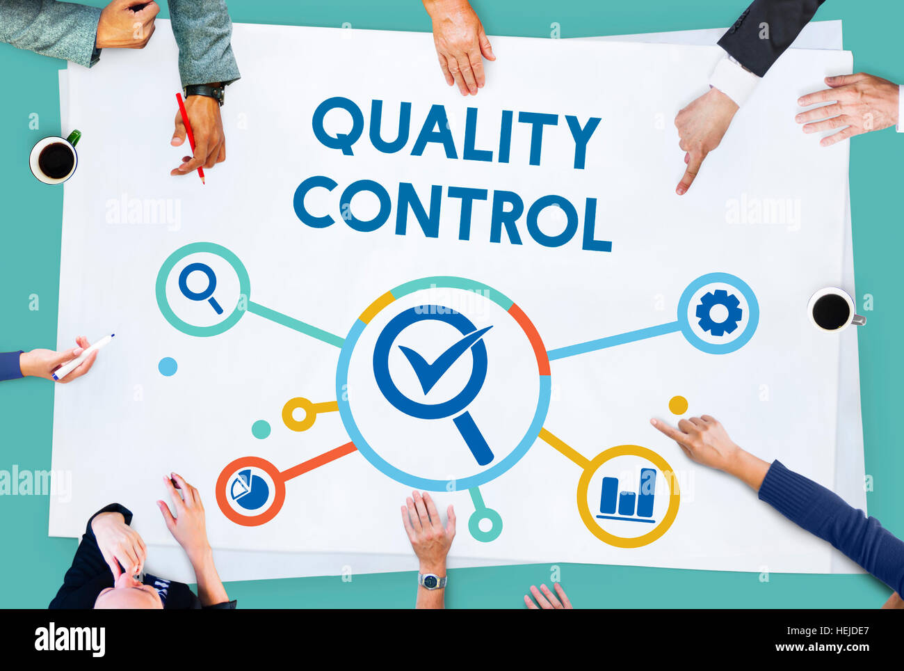 Quality Control Check Product Concept Stock Photo - Alamy