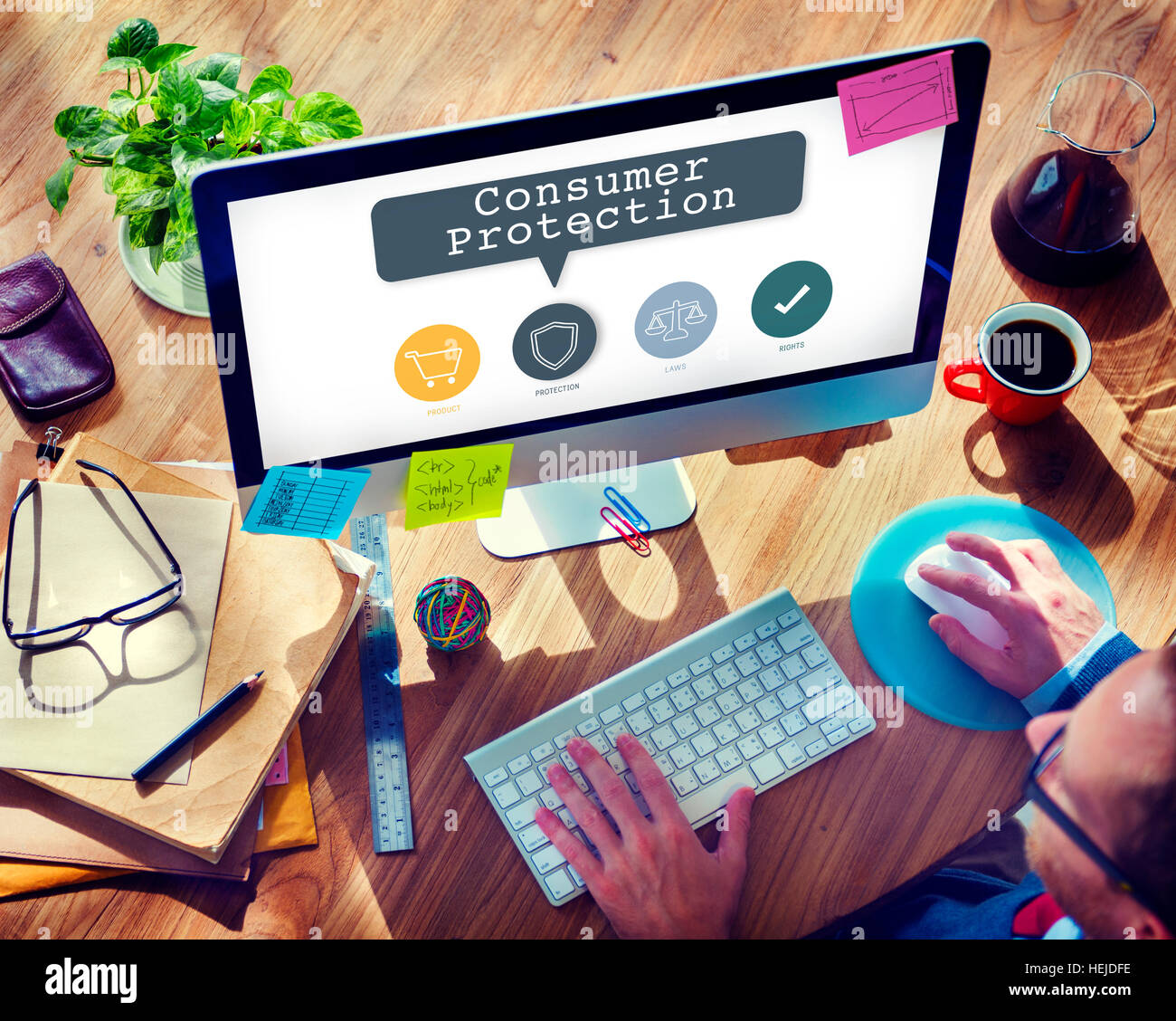 Consumer Rights Protection Regulation Concept Stock Photo - Alamy