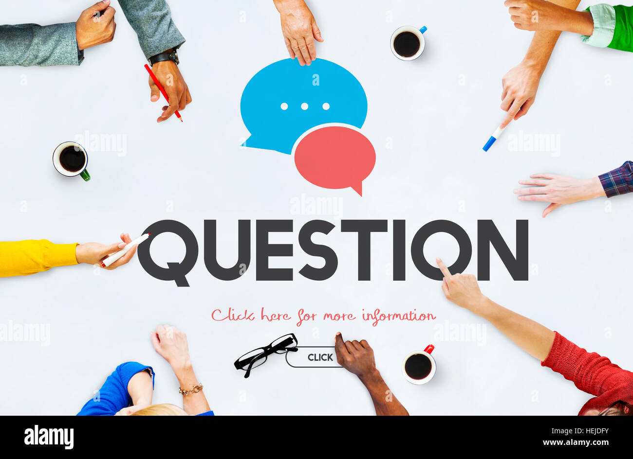 Contact Us Information Support Concept Stock Photo - Alamy