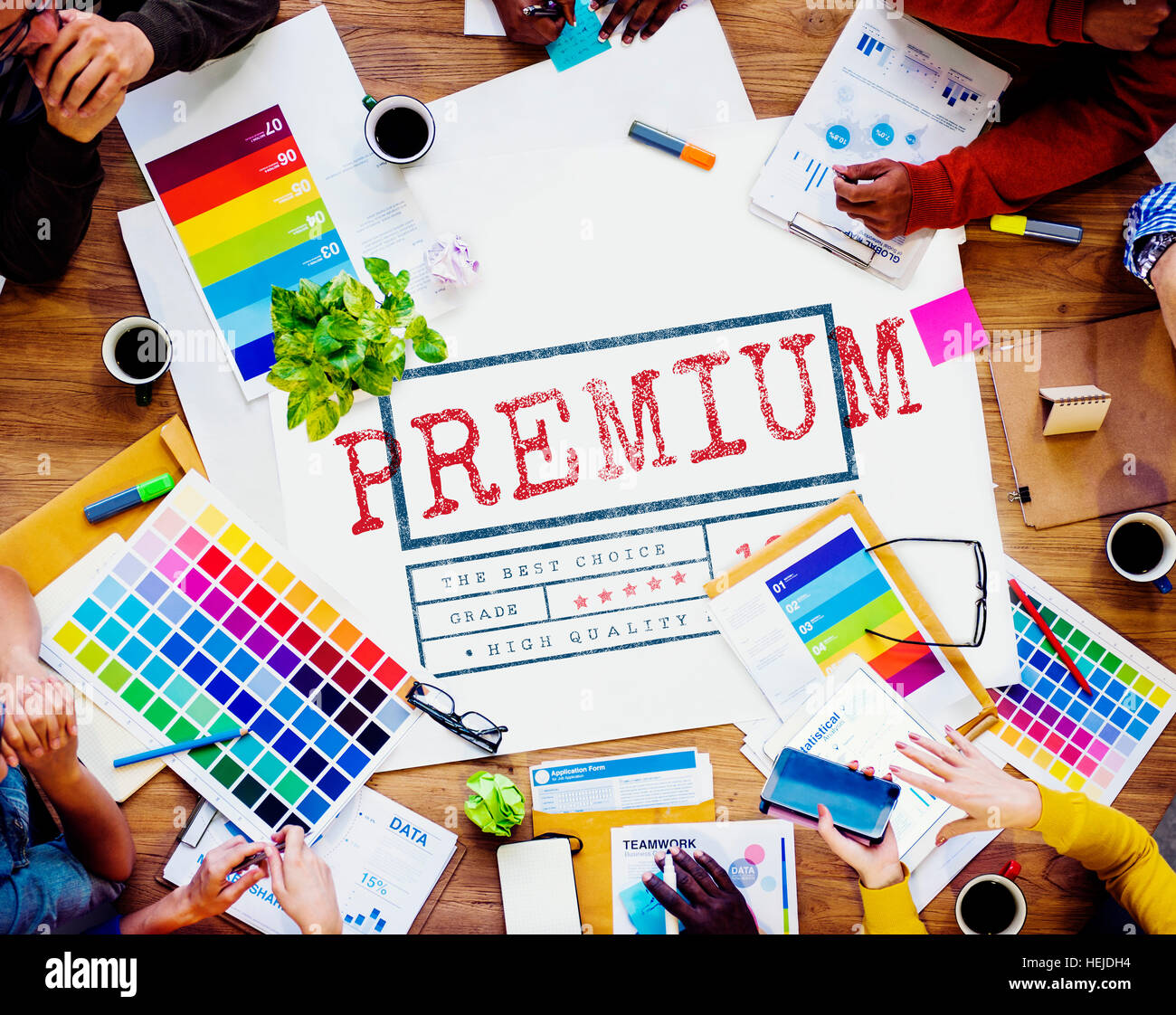 Premium Quality Value Worth Best Graphic Concept Stock Photo - Alamy