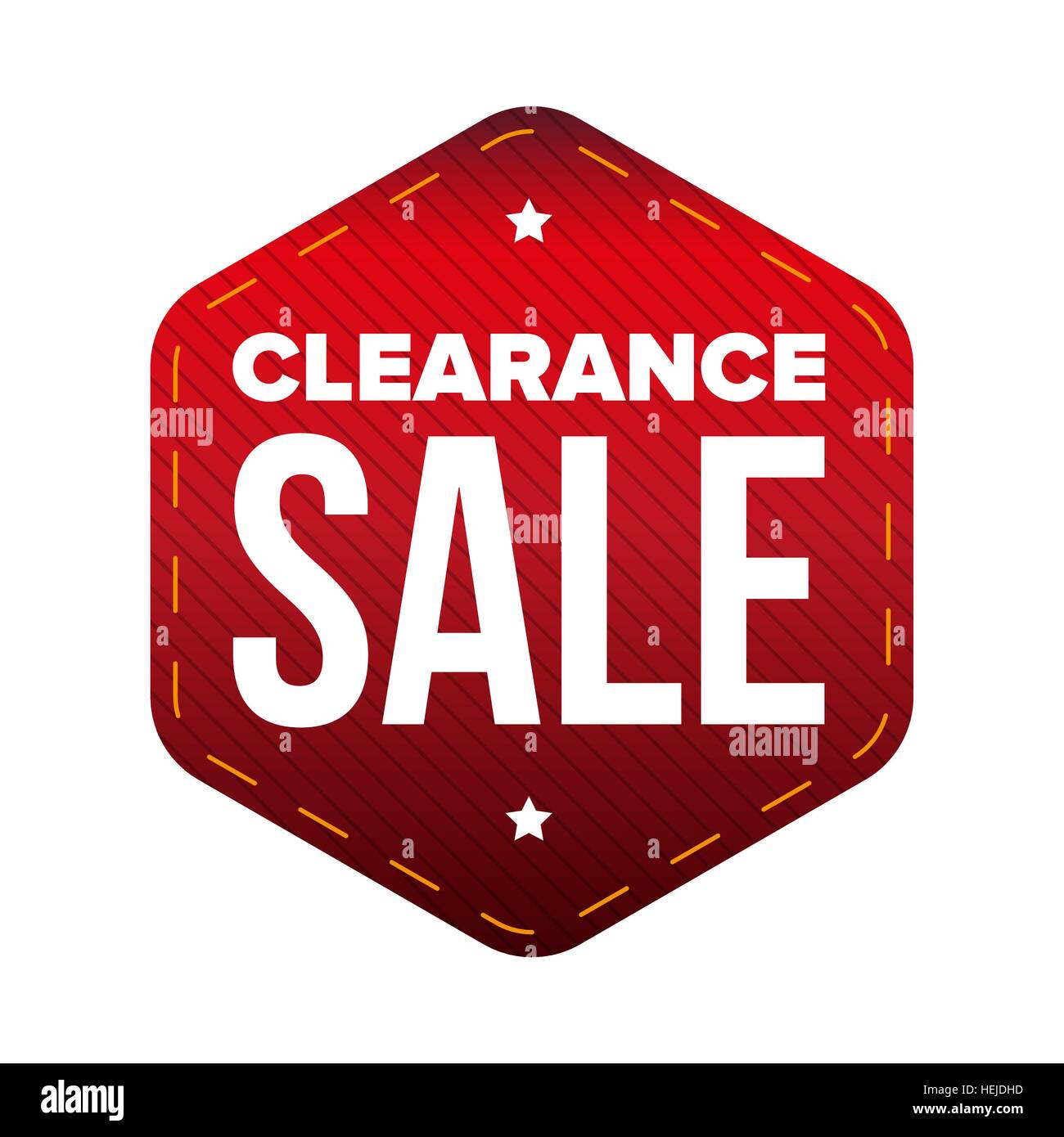 Clearance sale vector icon Stock Vector Images - Alamy