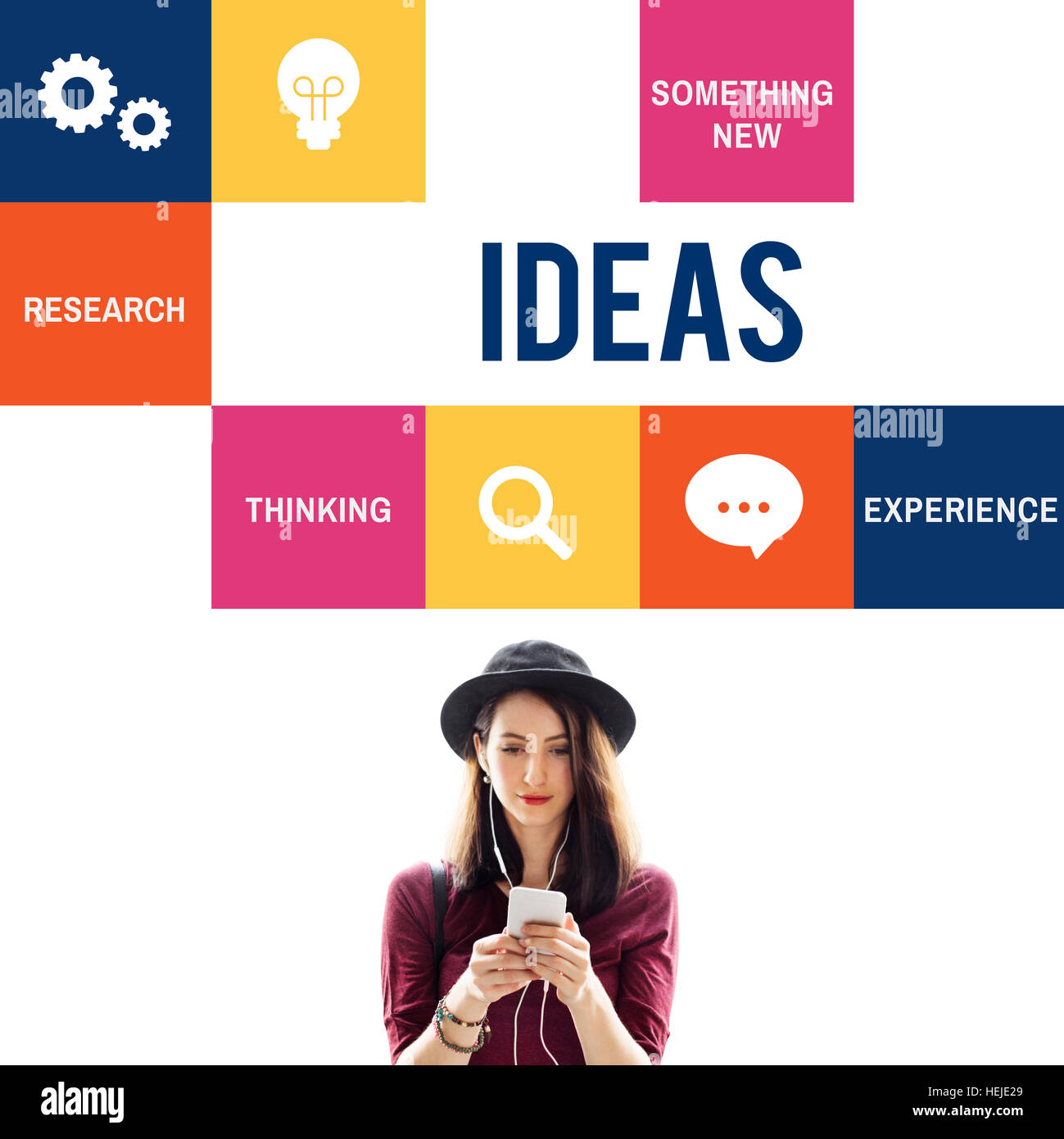 Fresh Ideas Creative Thinking Concept Stock Photo - Alamy