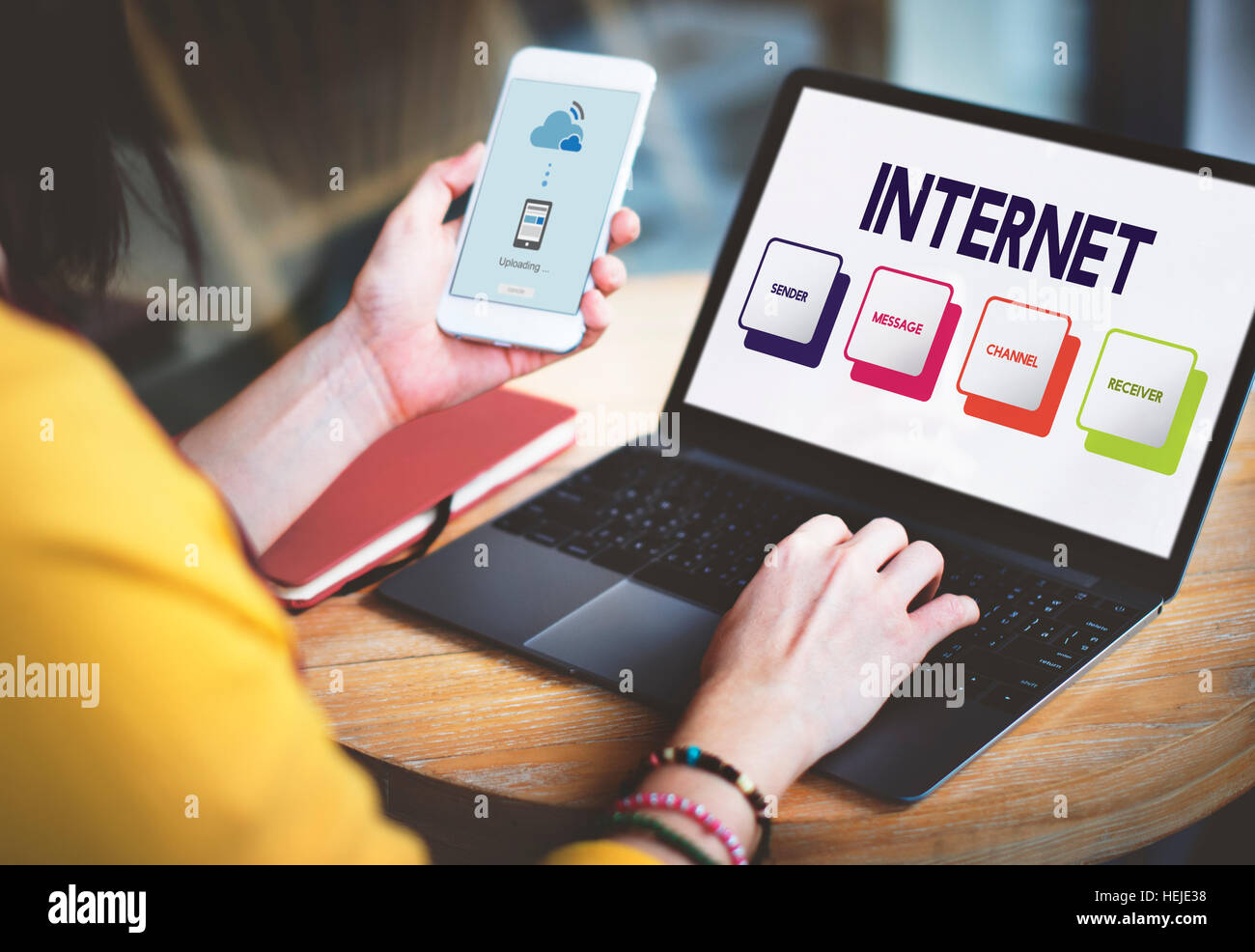 Internet Digital Technology Connection Network Concept Stock Photo - Alamy