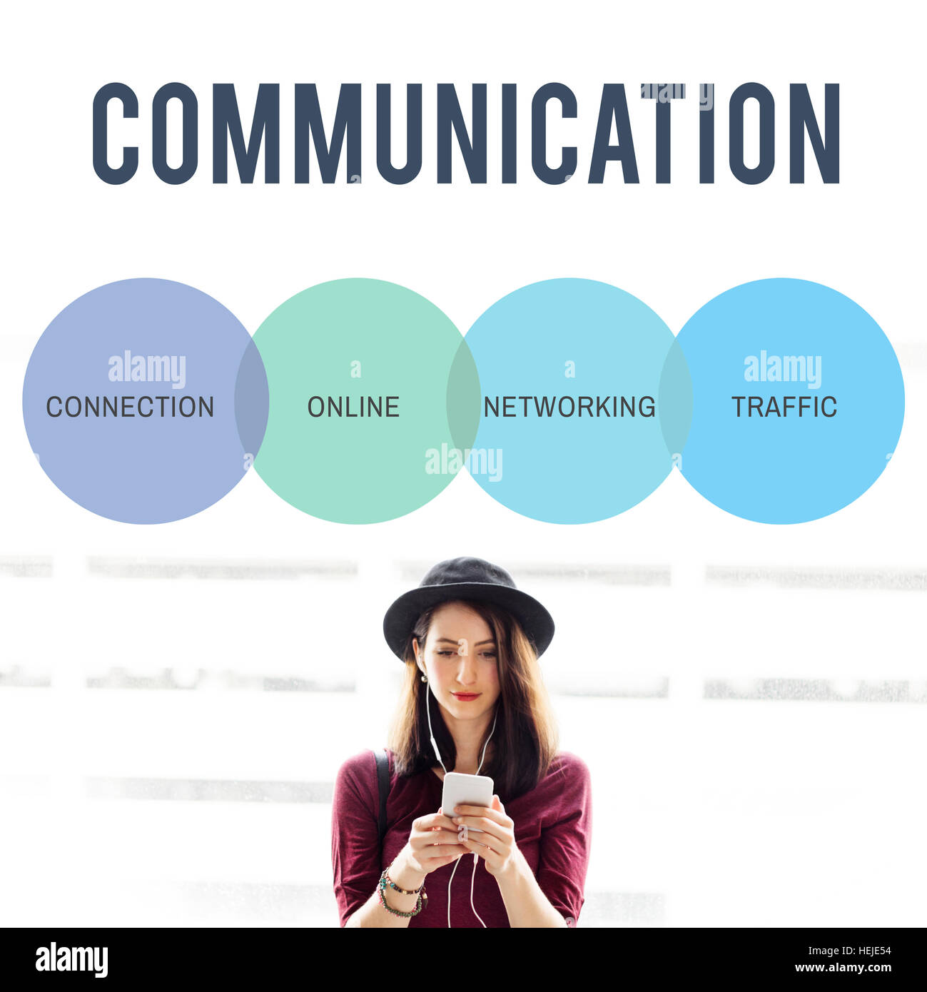 Internet Communication Network Icon Concept Stock Photo - Alamy