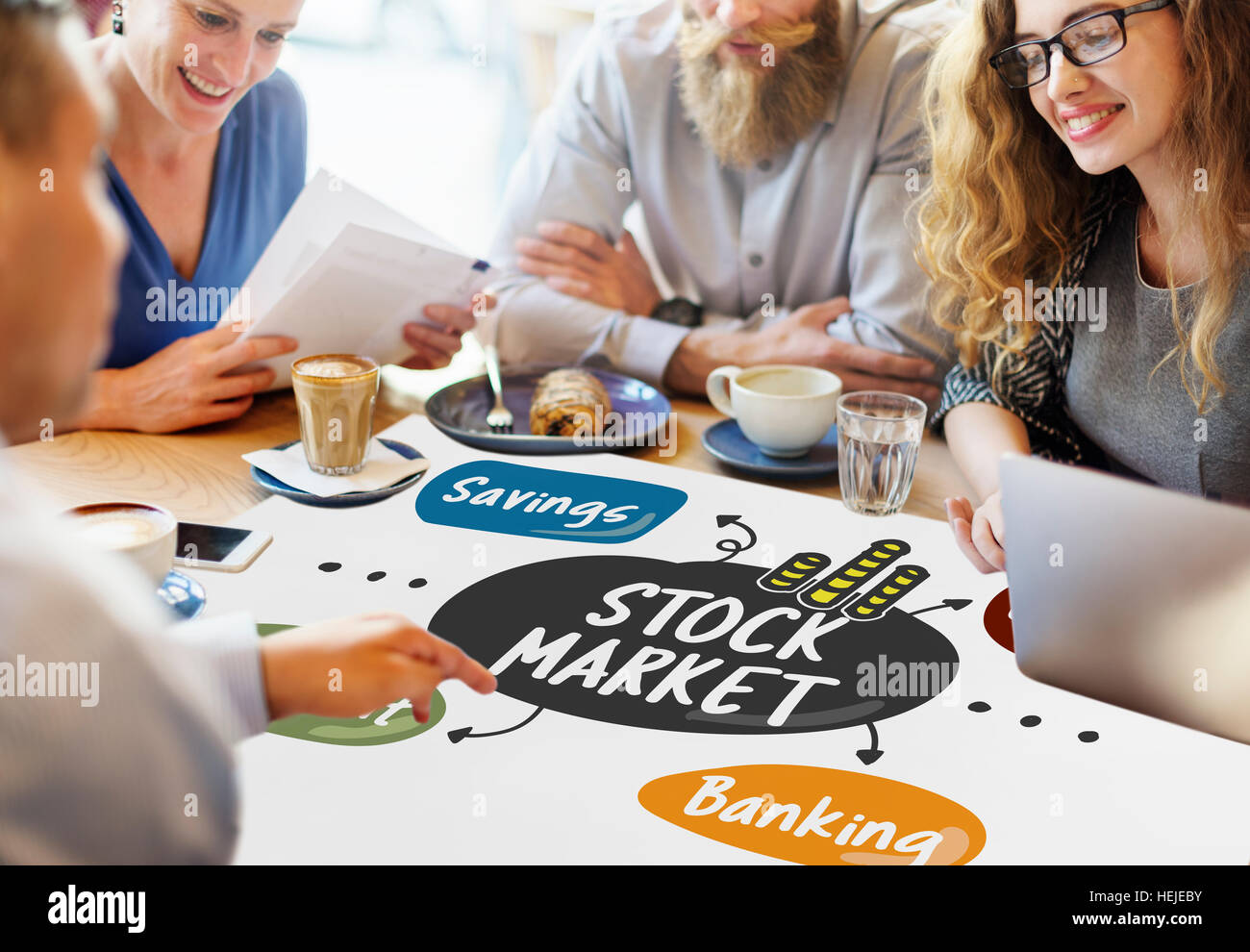 Stock Market Trading Word Diagram Concept Stock Photo - Alamy