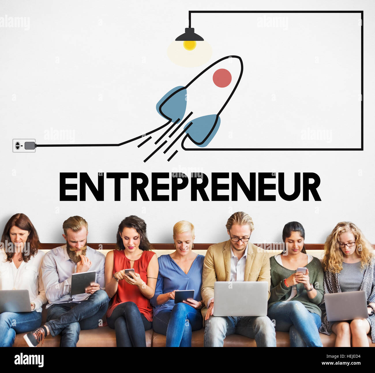 Vision Startup Plan New Business Entrepreneur Concept Stock Photo - Alamy