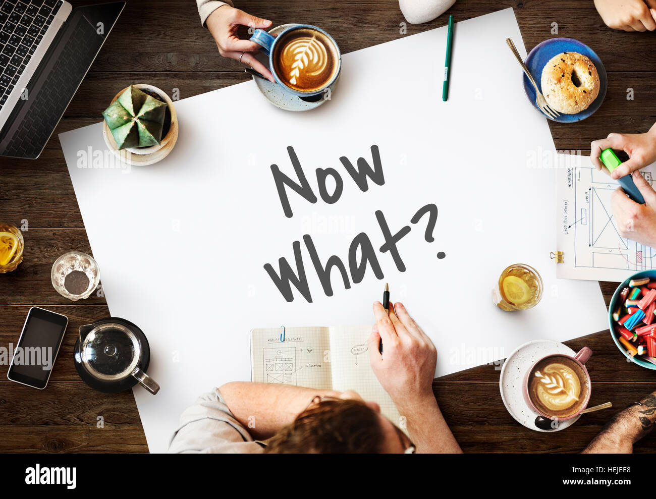 Now What Way to Go the Way Forward Ahead Concept Stock Photo - Alamy