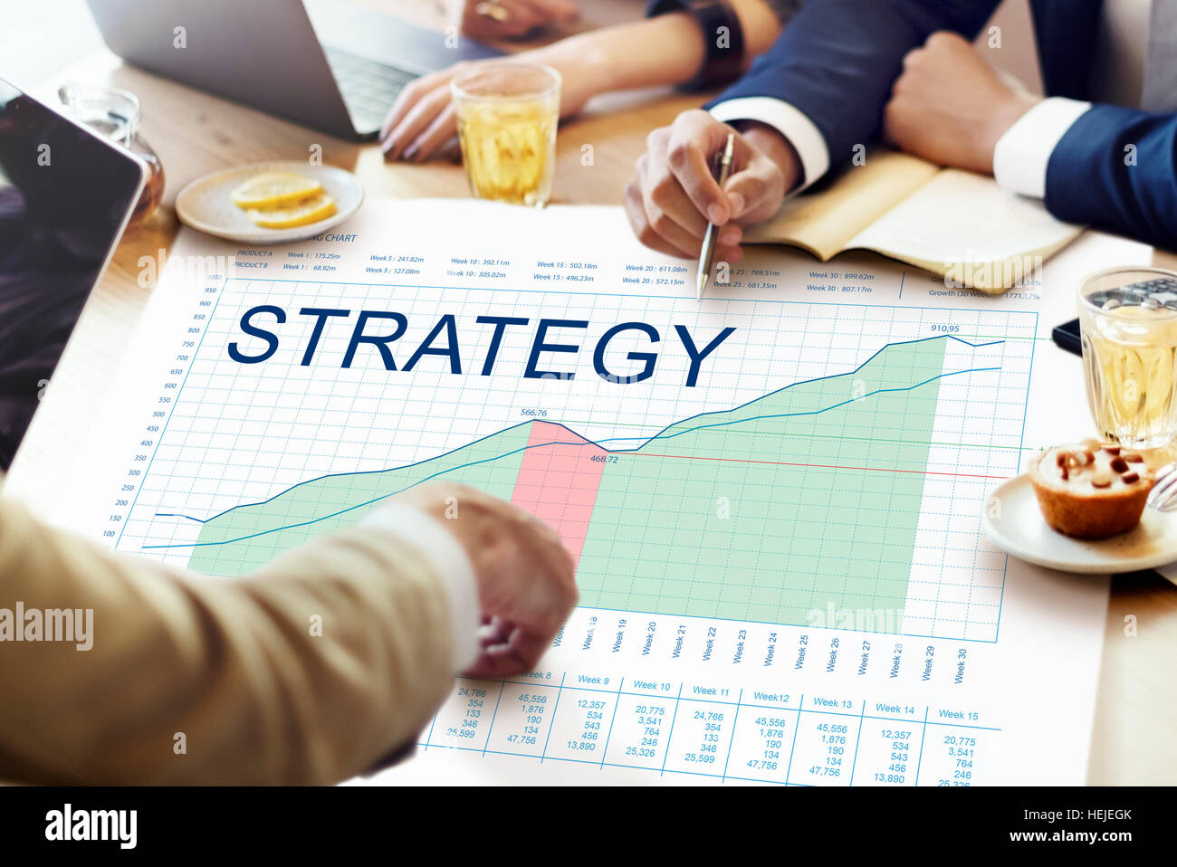 Strategy Analysis Planning Vision Business Success Concept Stock Photo ...