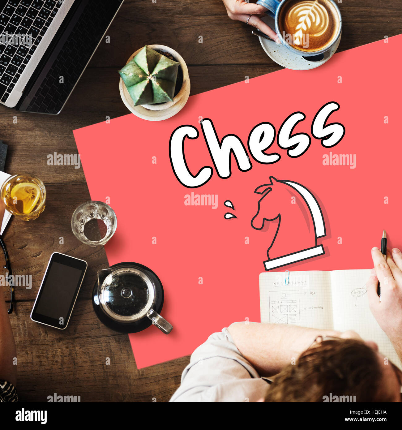 Chess Logic Game Concept Stock Photo - Alamy