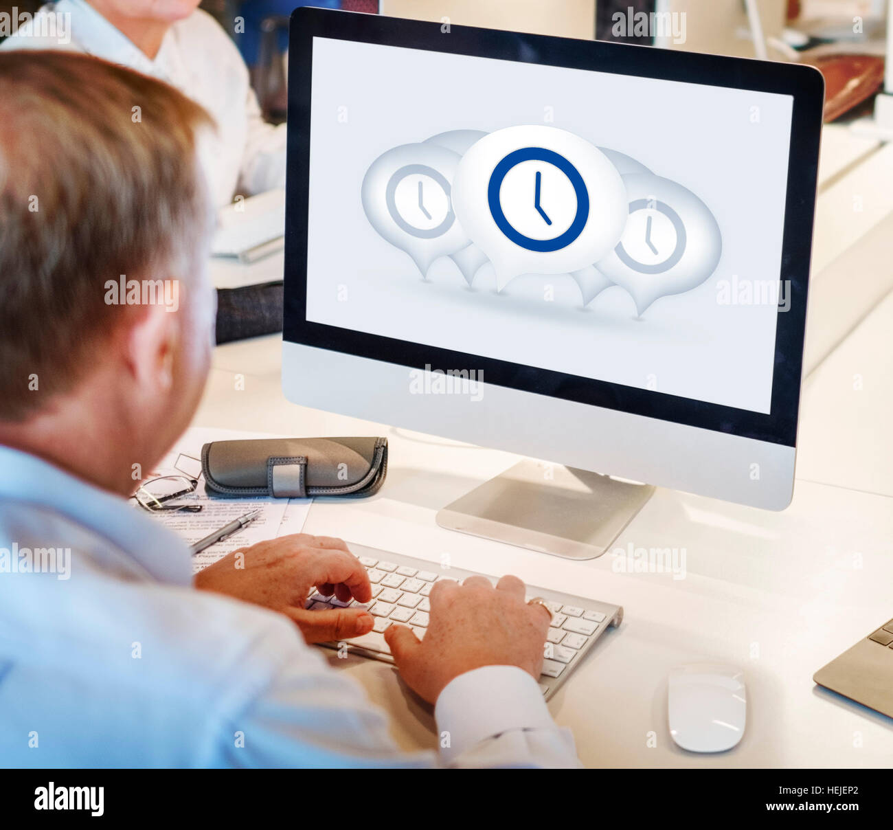 Time Management Punctual Duration Minute Hour Concept Stock Photo - Alamy