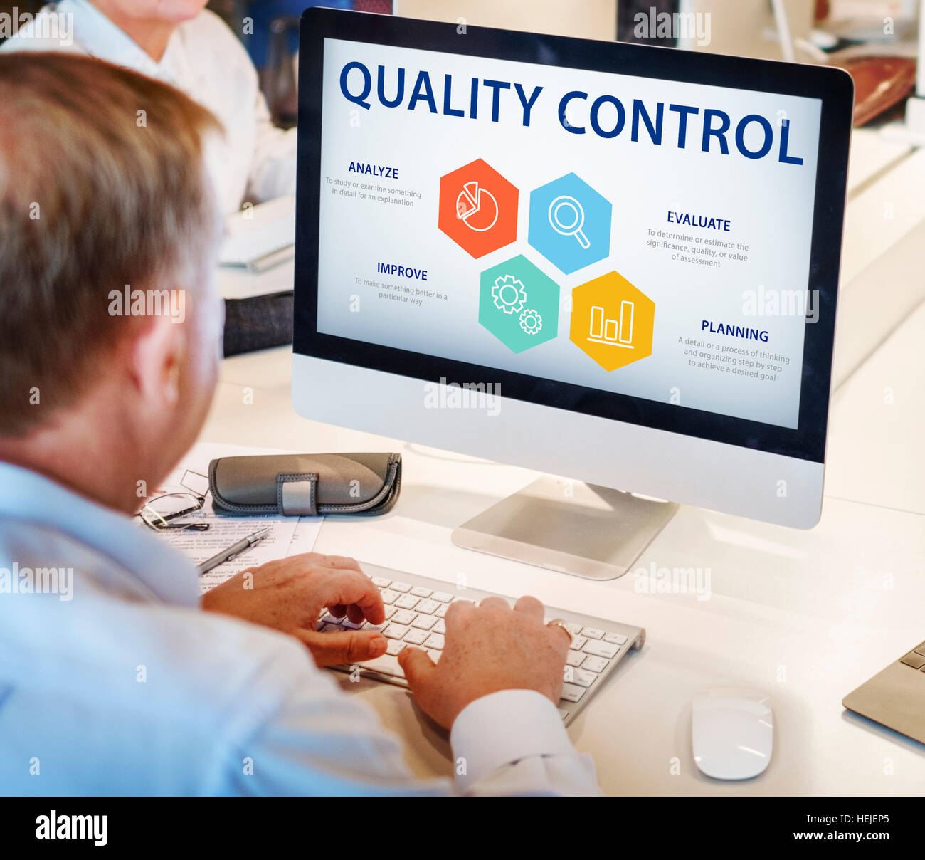 Quality Control Check Product Concept Stock Photo - Alamy