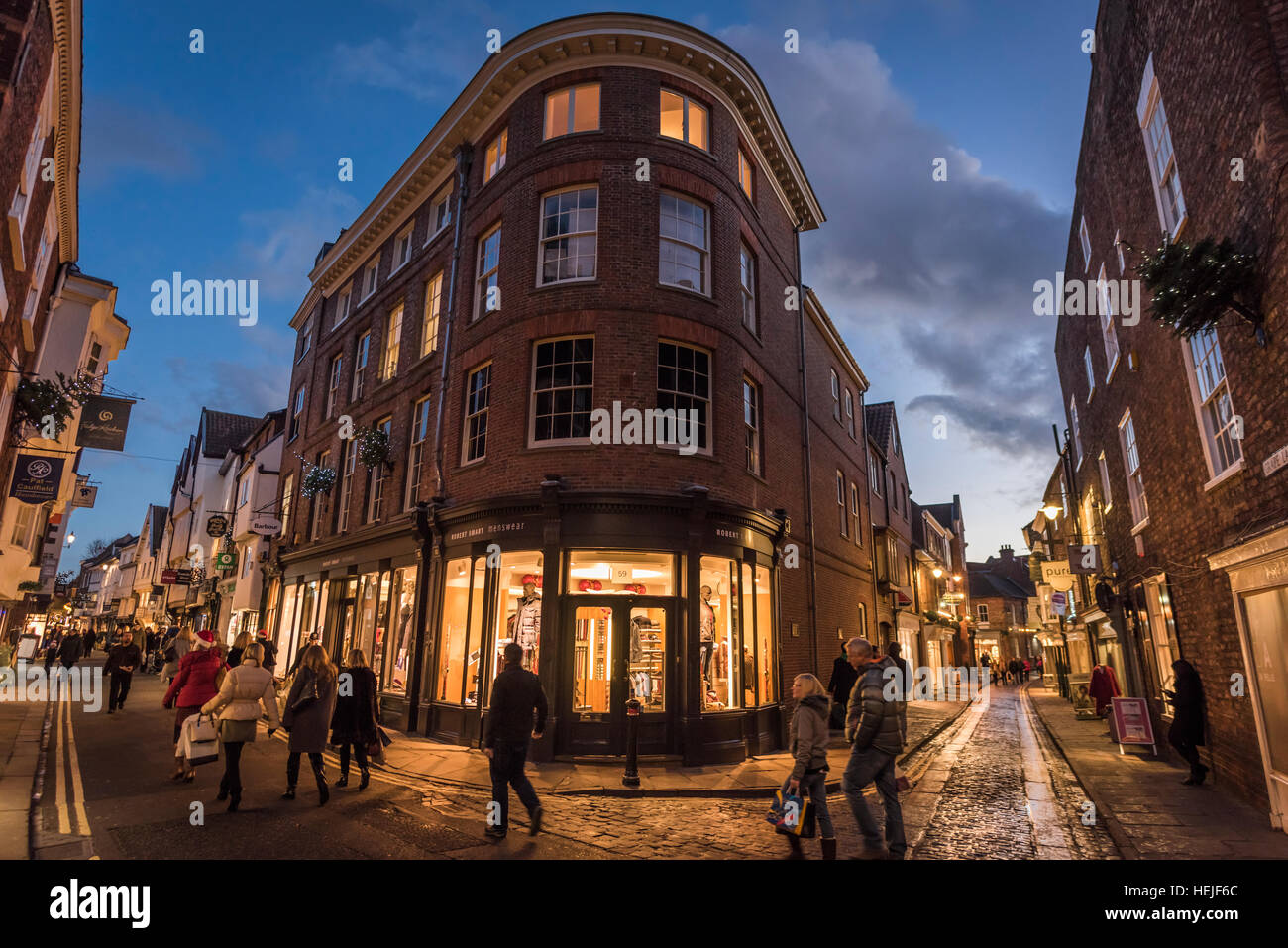 The beautiful streets of York, England, with their stunning ...