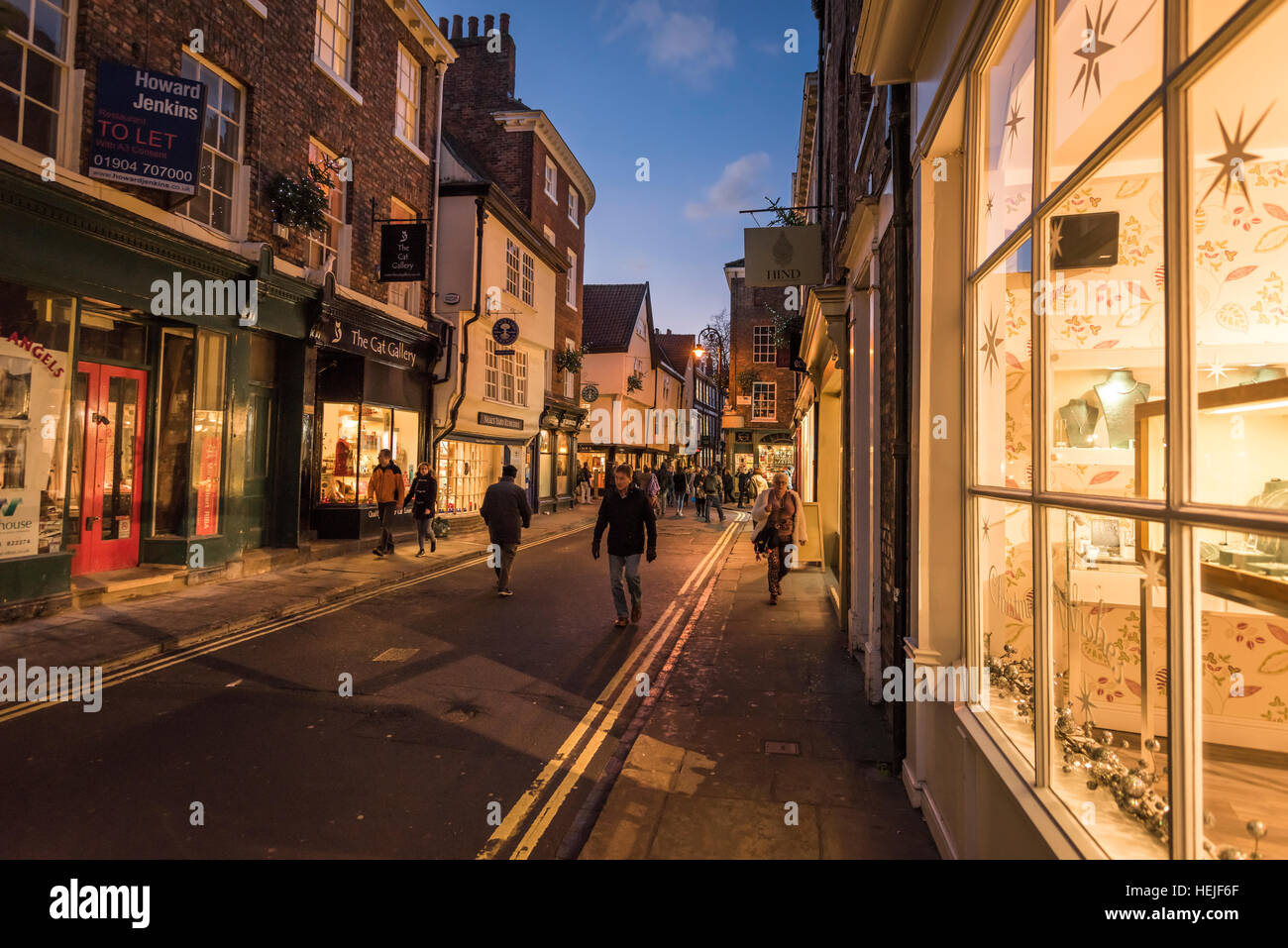 The beautiful streets of York, England, with their stunning ...