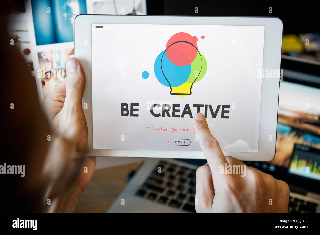 Creative Design Process Thinking Innovation Concept Stock Photo - Alamy