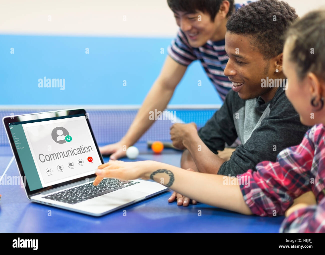 Calling Communication Connect Networking Concept Stock Photo - Alamy