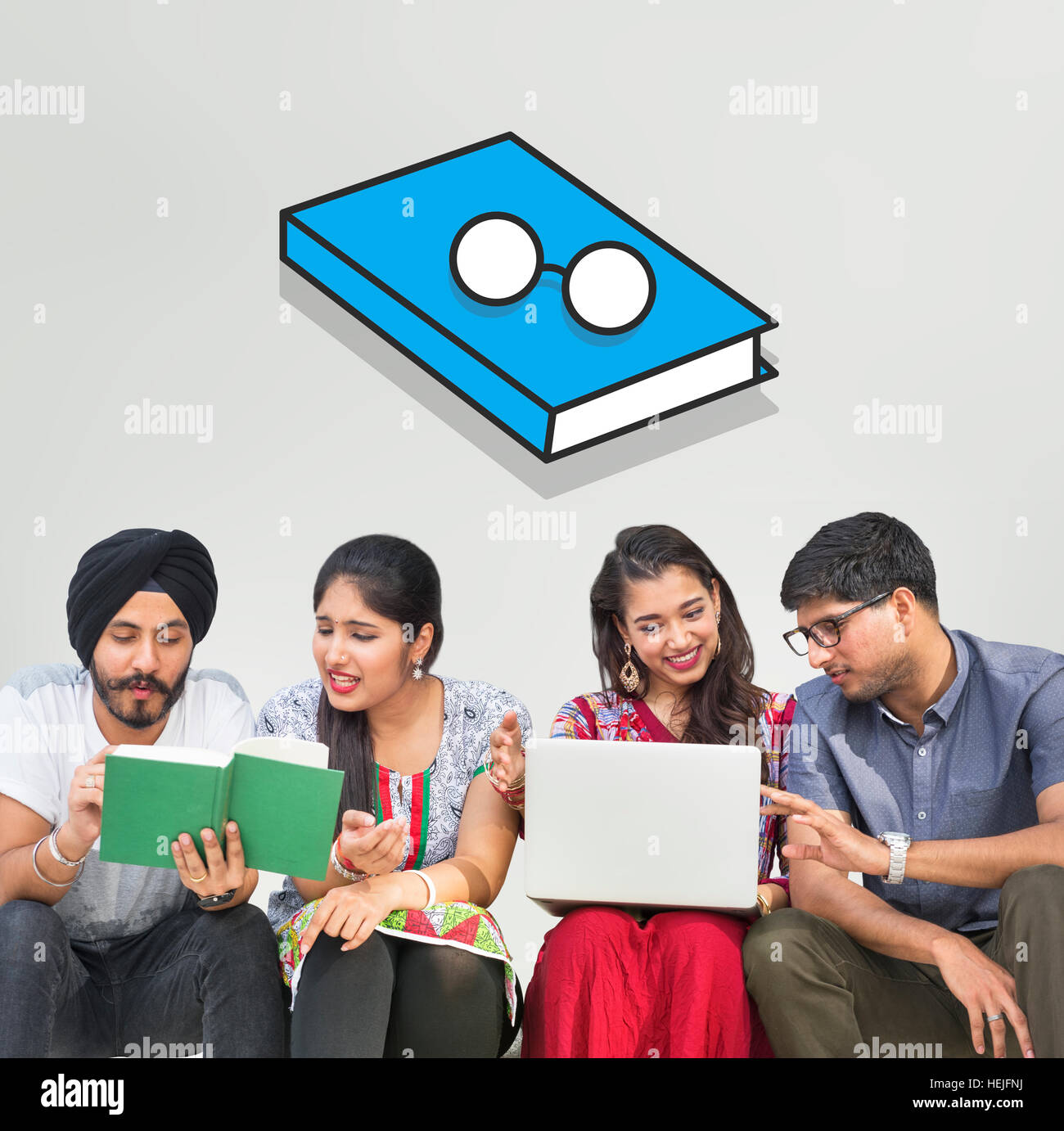 Education Reading Study Textbook Concept Stock Photo - Alamy