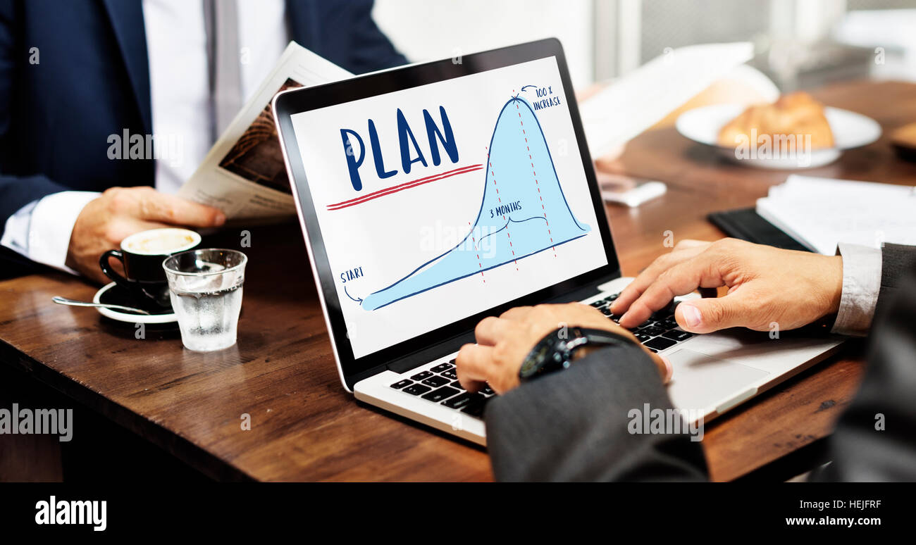 Plan Report Analytics Progress Strategy Concept Stock Photo - Alamy