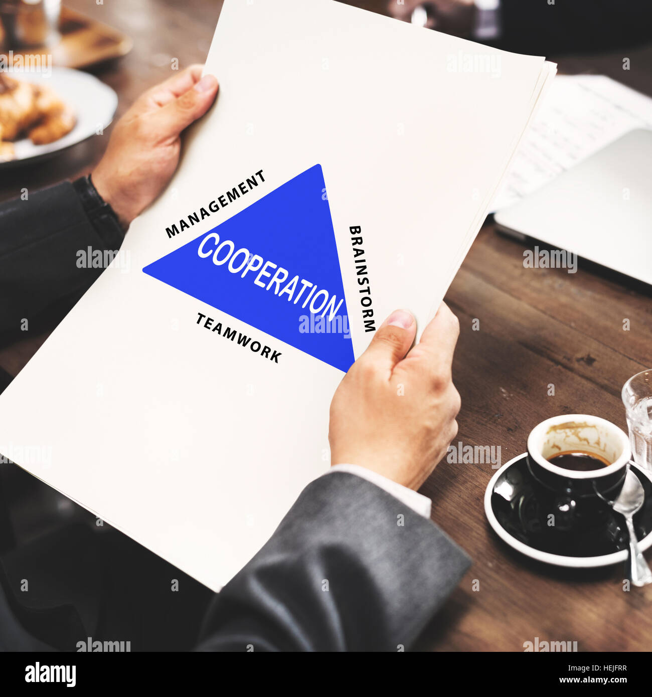 Business Corporate Collaboration Concept Stock Photo - Alamy